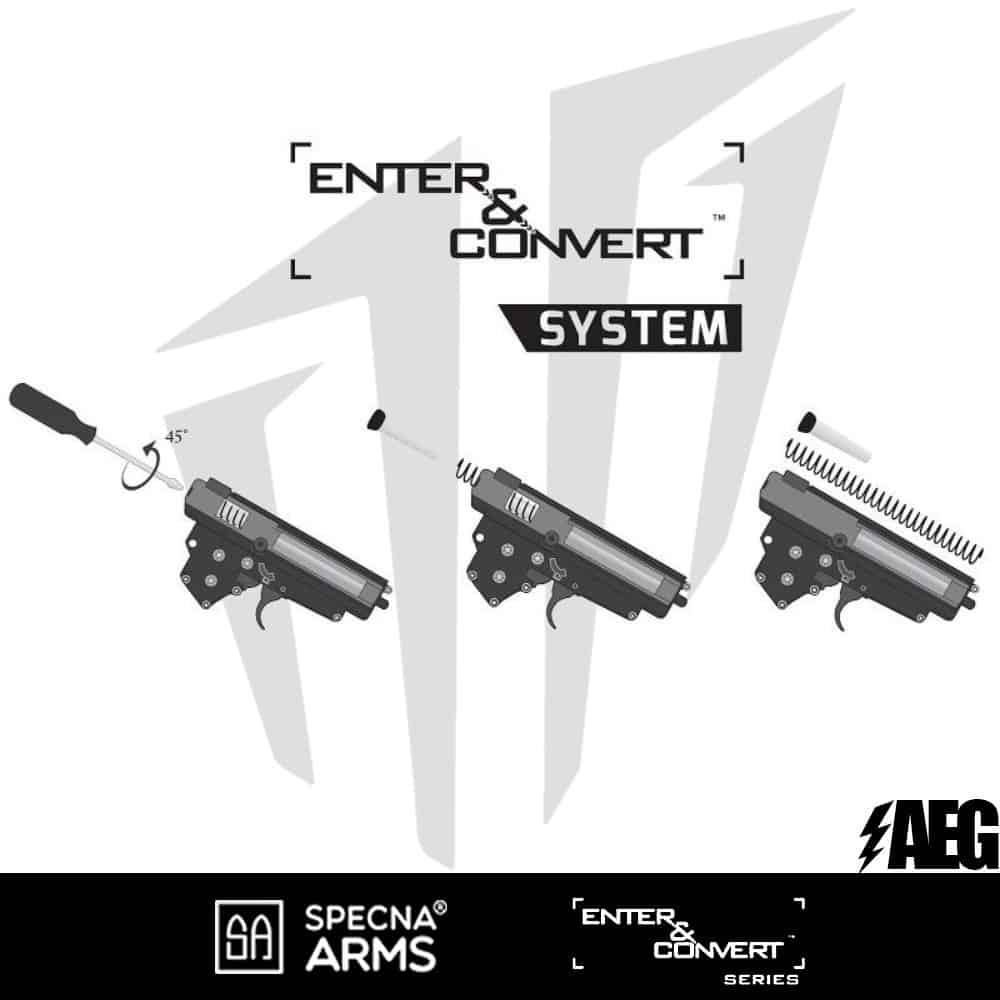 Specna Arms SA-H06 ONE Airsoft Tüfeği – Siyah - Armorion.com