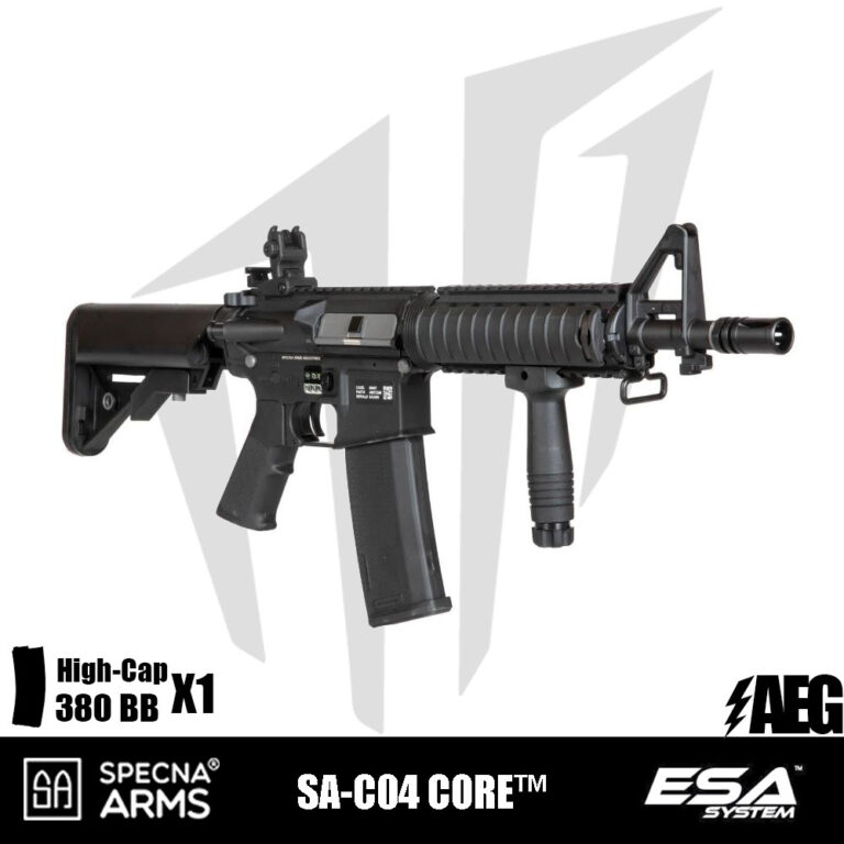 Specna Arms SA-C04 CORE Airsoft Tüfeği – Siyah - Armorion.com