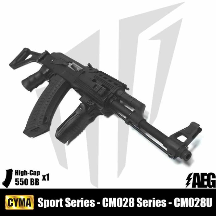 Cyma CM028U Assault Airsoft Tüfeği – Siyah - Armorion.com