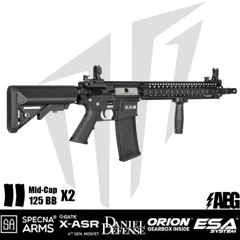Specna Arms Daniel Defense® MK18 SA-E26 EDGE™ Airsoft Tüfeği – Siyah ...
