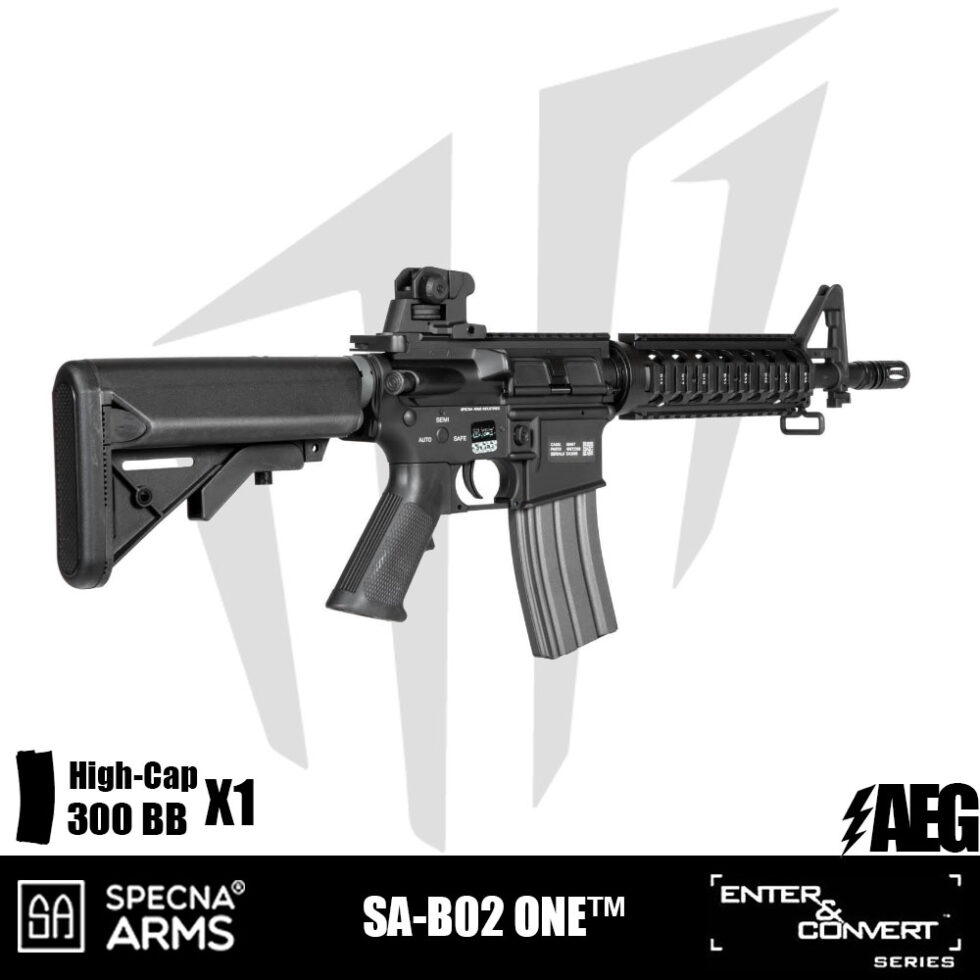 Specna Arms SA-B02 ONE Airsoft Tüfeği – Siyah - Armorion.com