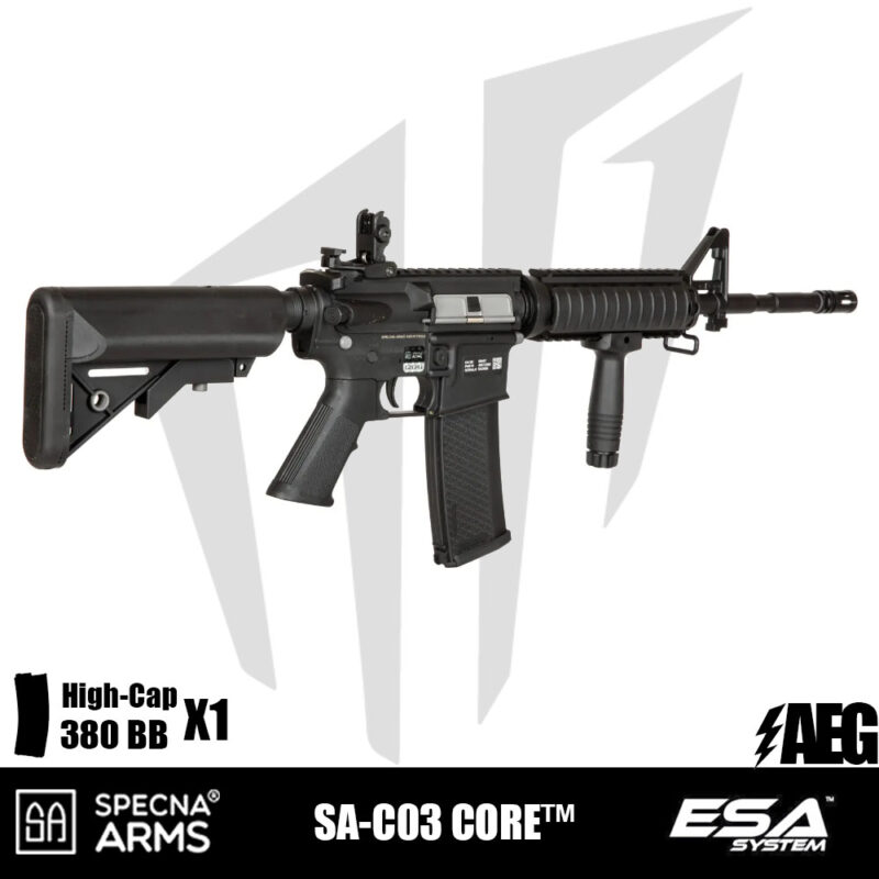 Specna Arms SA-C03 CORE Airsoft Tüfeği – Siyah - Armorion.com