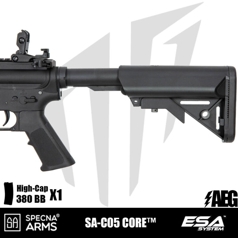 Specna Arms SA-C05 CORE Airsoft Tüfeği – Siyah - Armorion.com