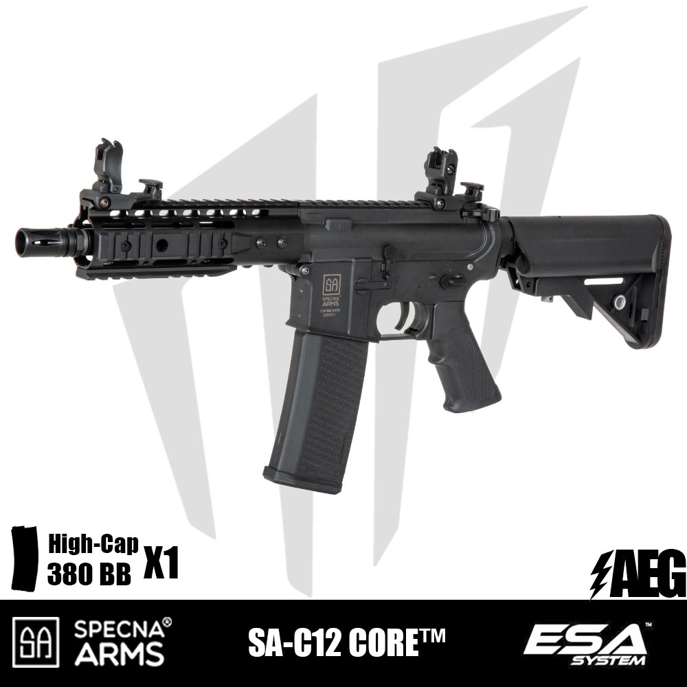 Specna Arms SA-C12 CORE Airsoft Tüfeği – Siyah - Armorion.com