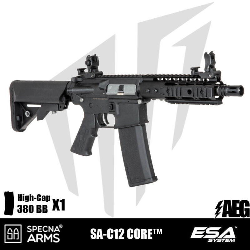 Specna Arms SA-C12 CORE Airsoft Tüfeği – Siyah - Armorion.com