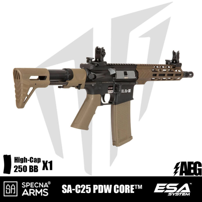 Specna Arms SA-C25 PDW CORE Airsoft Tüfeği – Chaos Bronz - Armorion.com