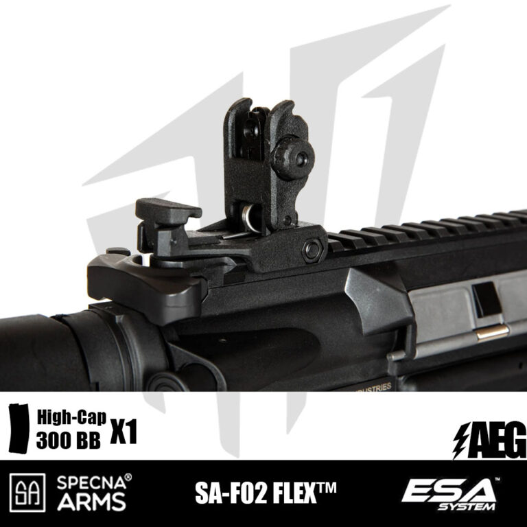 Specna Arms SA-F02 FLEX Airsoft Tüfeği – Siyah - Armorion.com