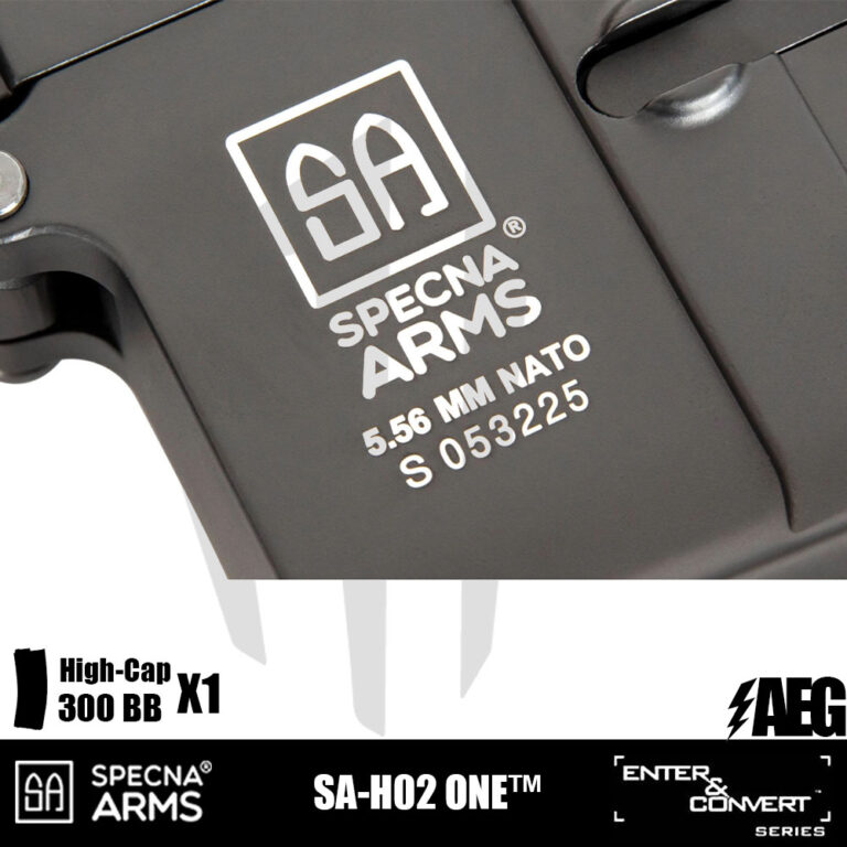 Specna Arms SA-H02 ONE Airsoft Tüfeği – Siyah - Armorion.com