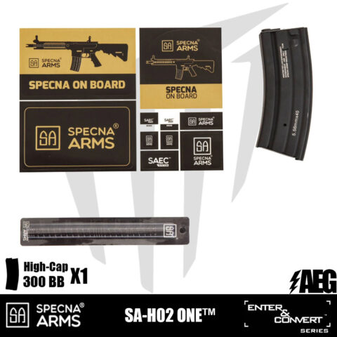 Specna Arms SA-H02 ONE Airsoft Tüfeği – Siyah - Armorion.com