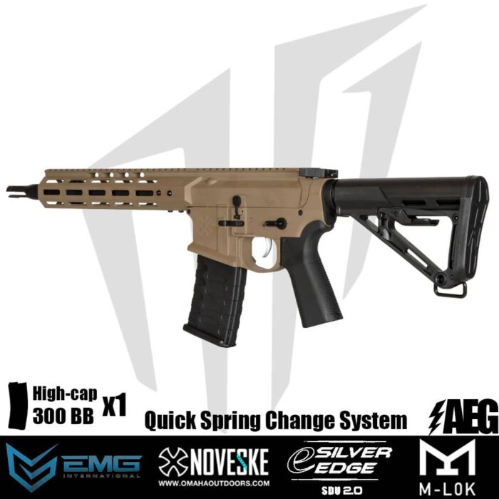 EMG Noveske Shorty 10.5 Gen 4 Airsoft Tüfeği – Tan - Armorion.com