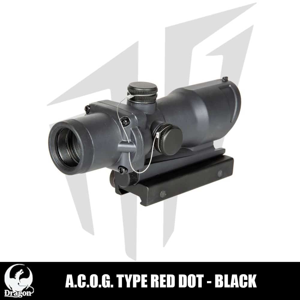 Dragon A.C.O.G. Type Red Dot – Siyah - Armorion.com