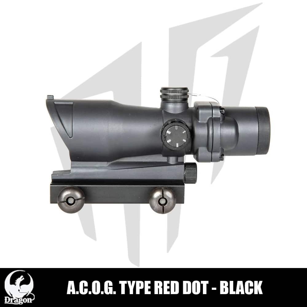 Dragon A.C.O.G. Type Red Dot – Siyah - Armorion.com