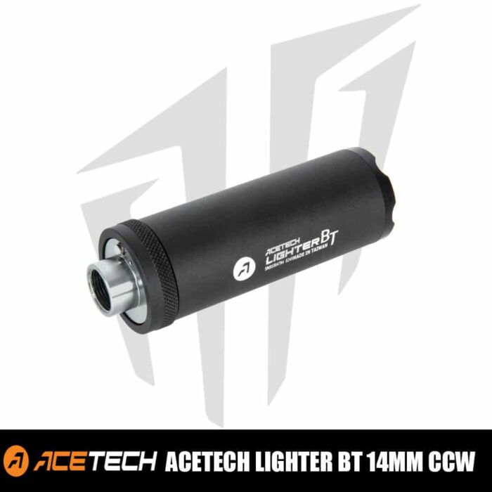 Acetech Lighter BT 14mm CCW Yeşil Kırmızı Tracer Unit & Kronografı – Siyah - Armorion.com