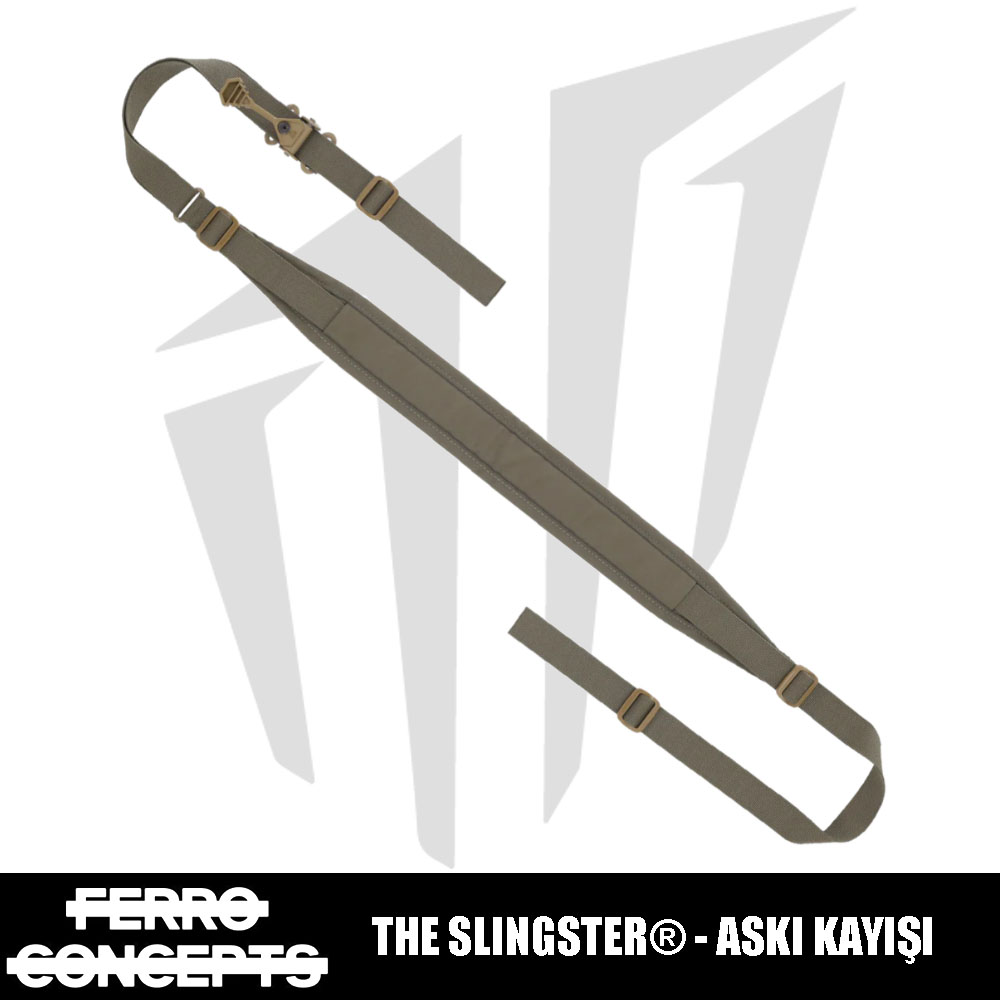 Ferro Concepts The Slingster® Askı Kayışı – Yeşil - Armorion.com