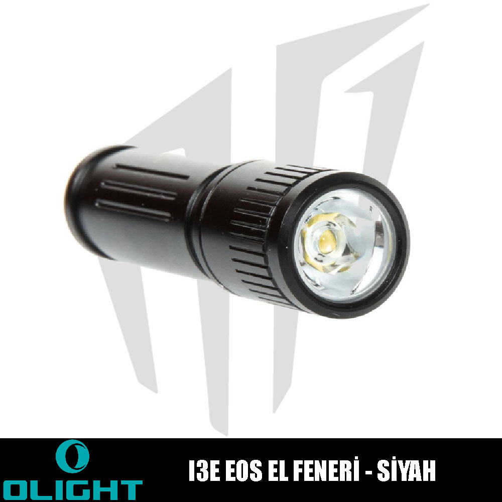 Olight I3E EOS El Feneri – Siyah - Armorion.com