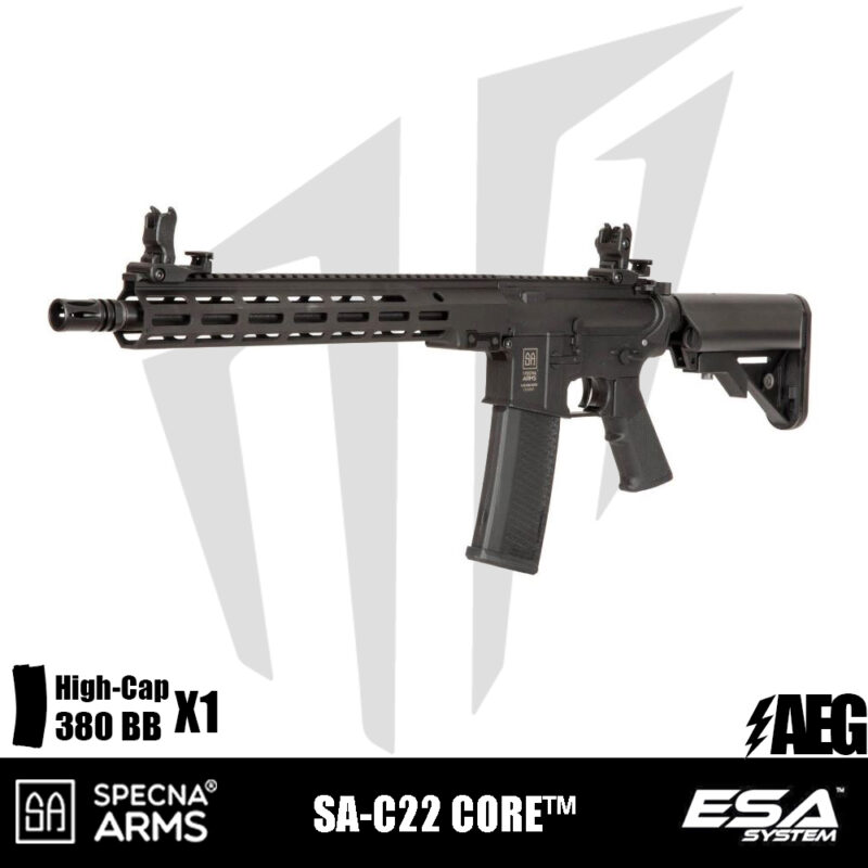 Specna Arms SA-C22 CORE™ Airsoft Tüfeği – Siyah - Armorion.com