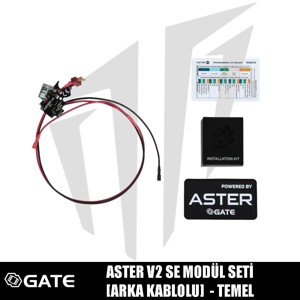Gate Aster V2 SE Tetik Kontrol Kiti – Temel - Armorion.com