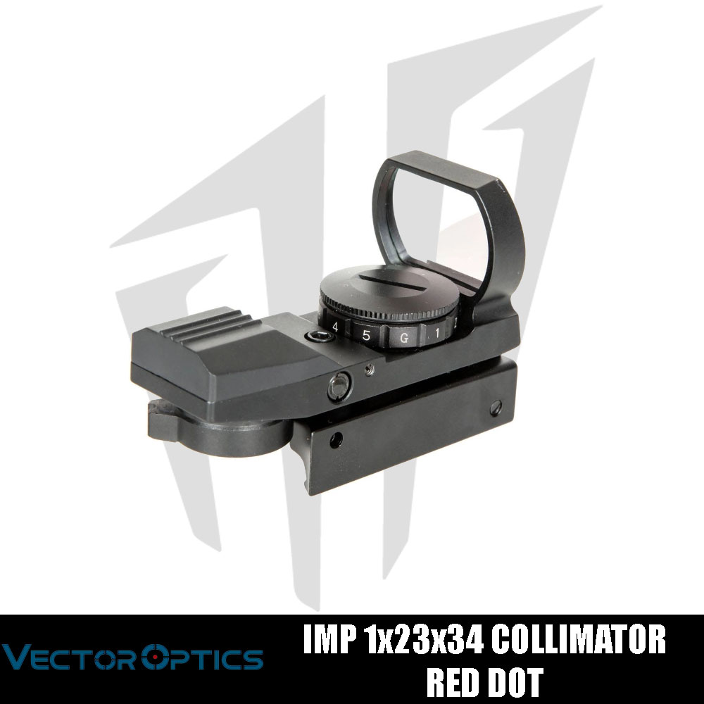 Vector Optics IMP 1x23x34 Collimator Red Dot – Siyah - Armorion.com