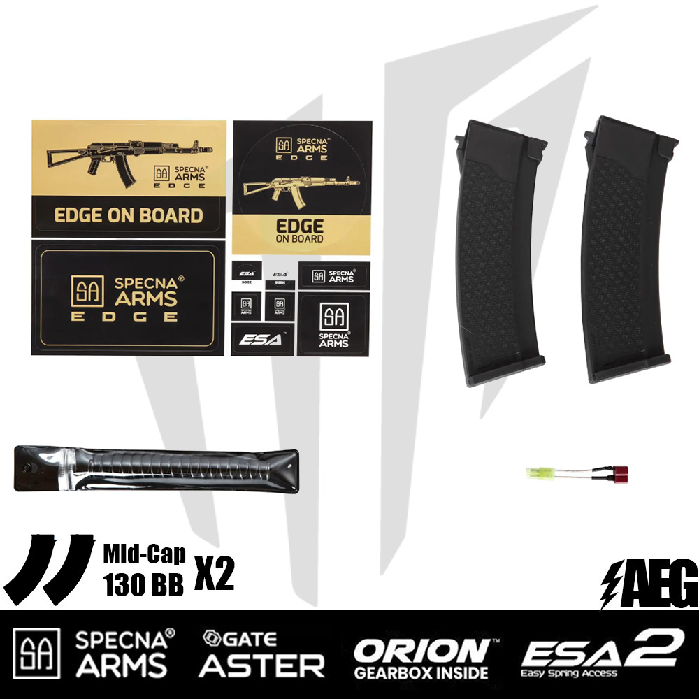 Specna Arms SA-J05 EDGE™ Airsoft Tüfeği – Siyah - Armorion.com