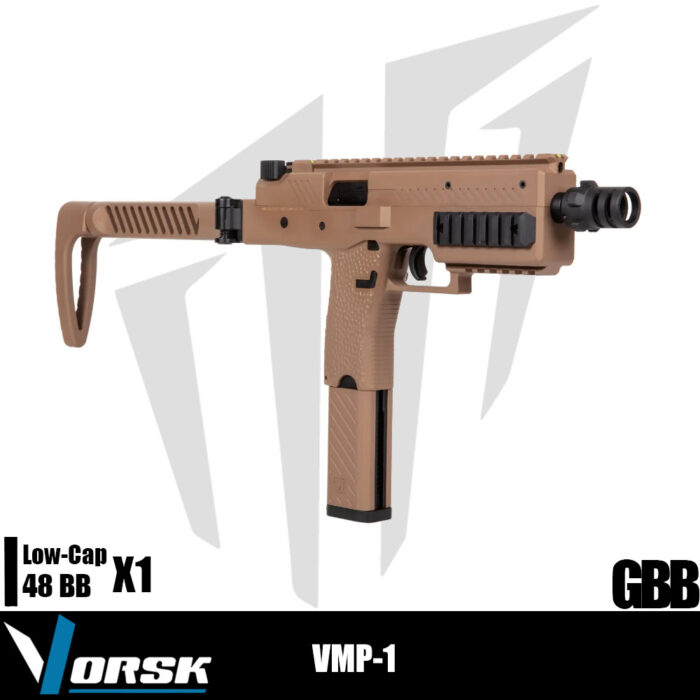 VORSK VMP-1 Hafif Makineli Airsoft Tüfeği – Tan - Armorion.com