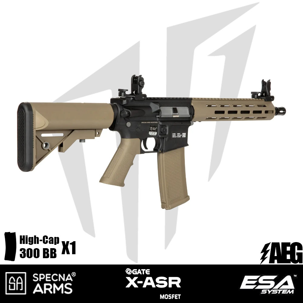 Specna Arms SA-F03 FLEX™ GATE X-ASR Airsoft Tüfeği – Yarım Tan - Armorion.com