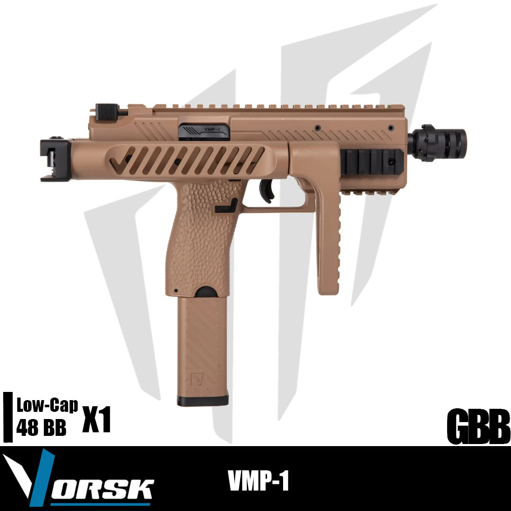 VORSK VMP-1 Hafif Makineli Airsoft Tüfeği – Tan - Armorion.com