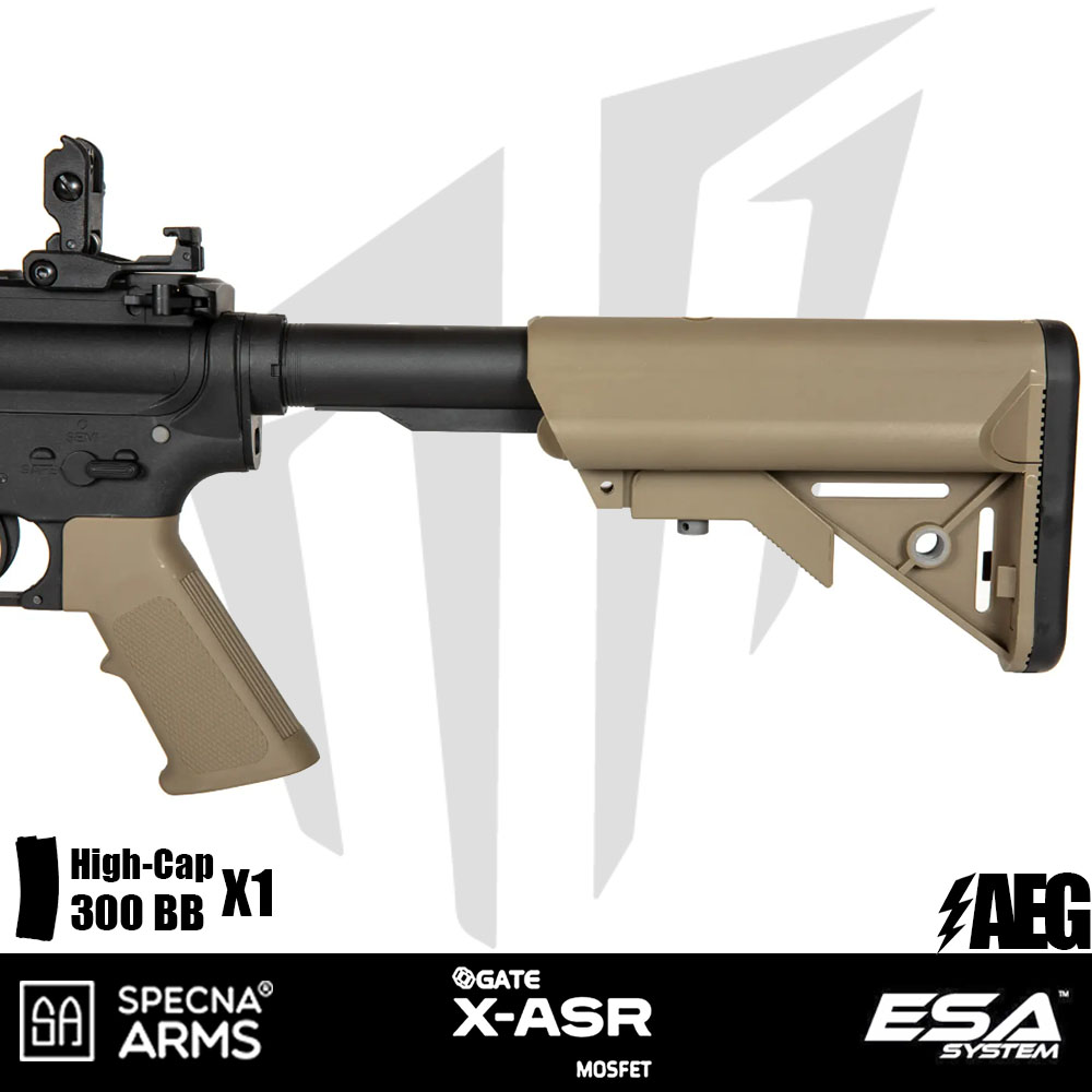 Specna Arms SA-F03 FLEX™ GATE X-ASR Airsoft Tüfeği – Yarım Tan - Armorion.com