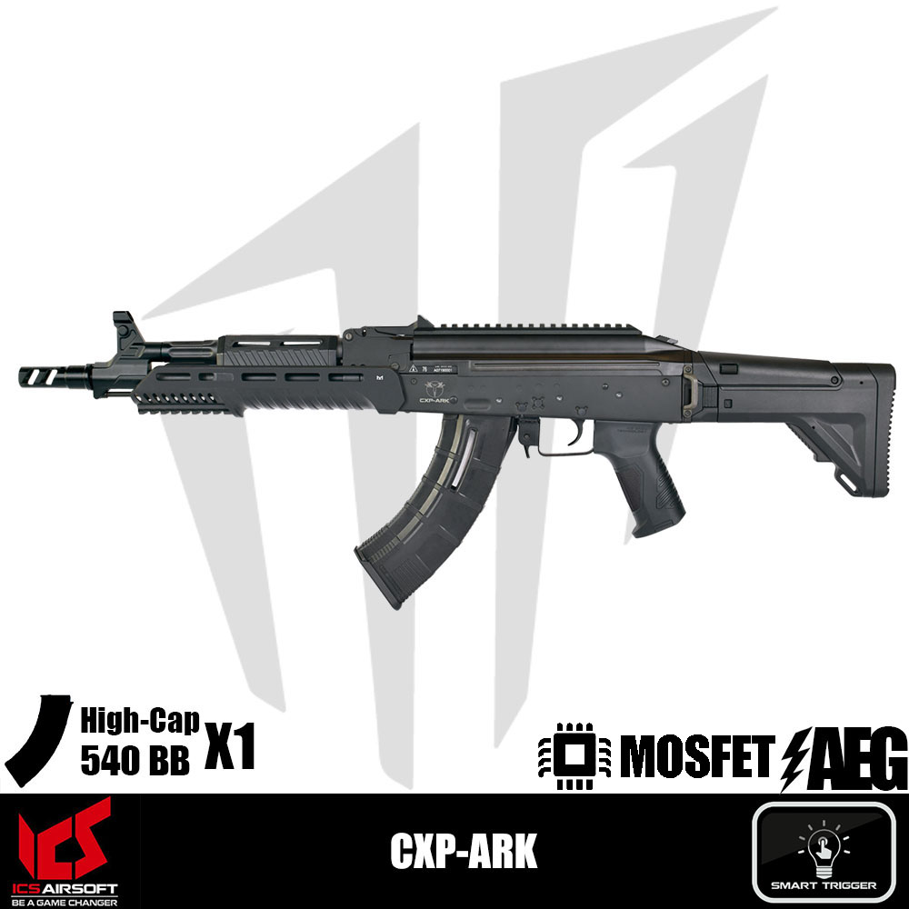 ICS Airsoft CXP-ARK Airsoft Tüfeği – Siyah - Armorion.com