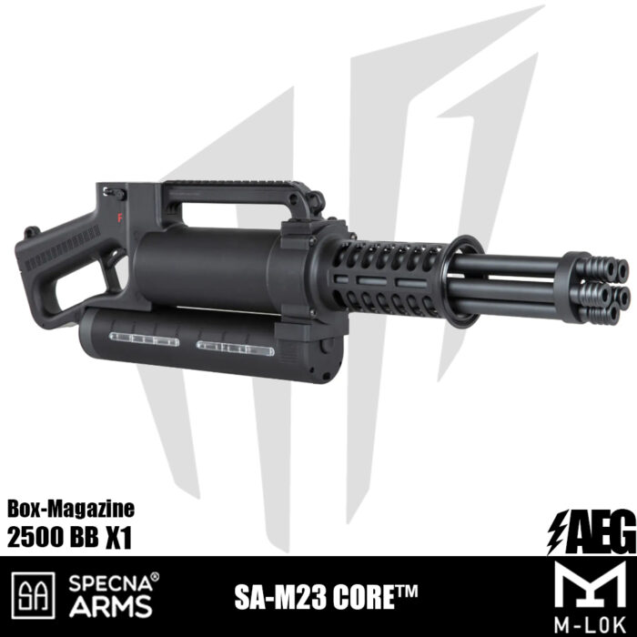 Specna Arms SA-M23 CORE™ Airsoft Tüfeği – (36rps) – Siyah - Armorion.com