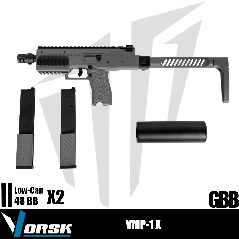 VORSK VMP-1 X Hafif Makineli Airsoft Tüfeği – Gri - Armorion.com